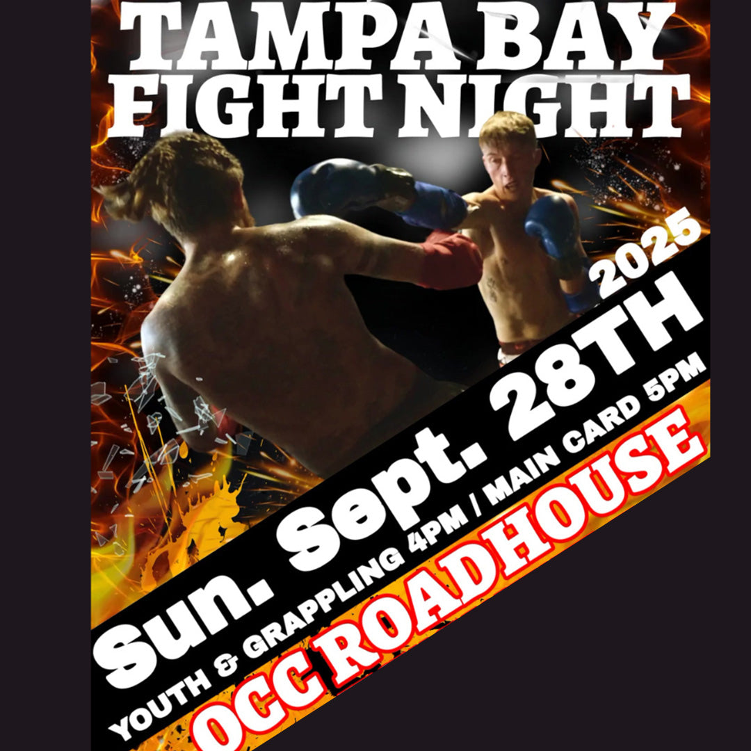 Cage Life and Road House Nation Presents: Tampa Bay Fight Night 9/28/2 – OCC Road House Nation
