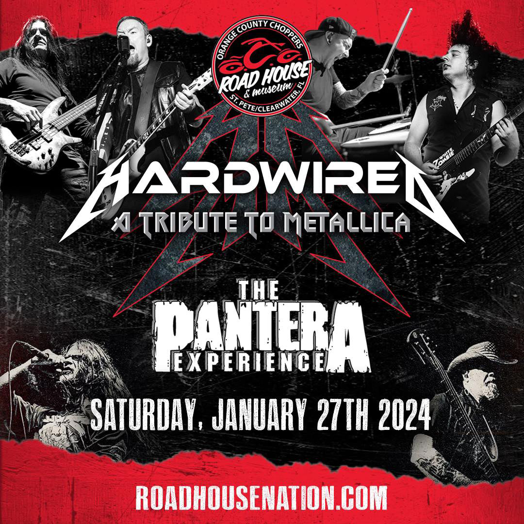 Hardwired Metallica Tribute Band w/ Special Guest The Pantera Experien ...