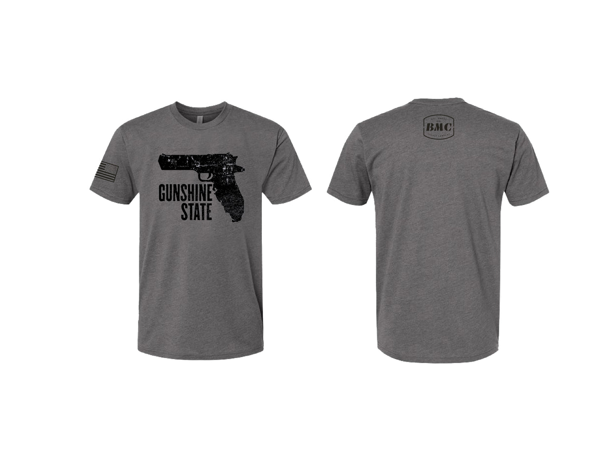 BMC- Gunshine State T-Shirt, Grey – OCC Road House Nation