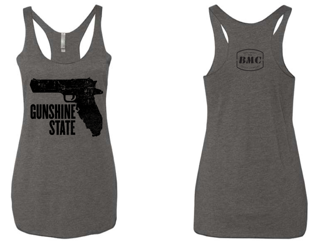 BMC- Ladies Gunshine State Tank, Grey – OCC Road House Nation